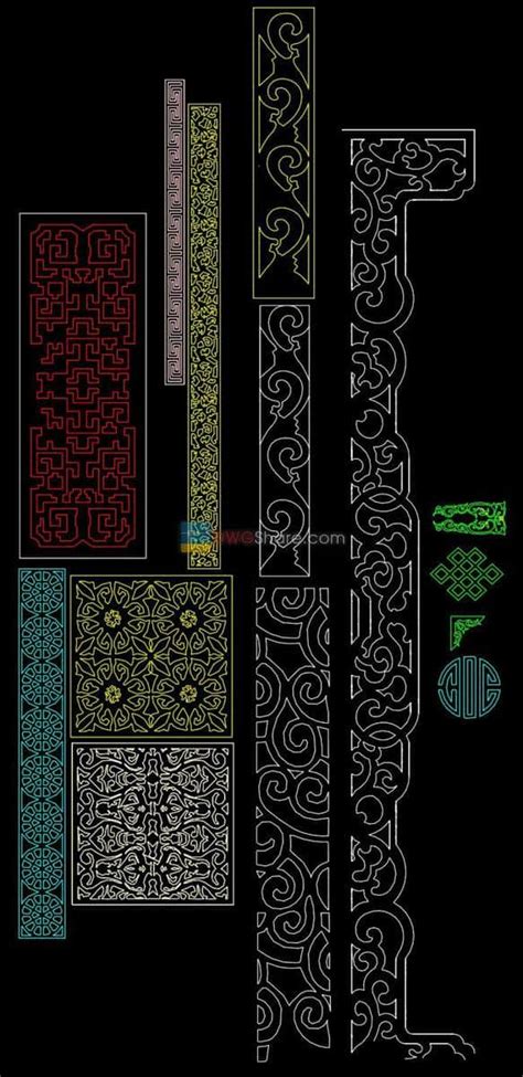 Decorative Pattern Free Download Free Cad Blocks Download DWG Models For Architects