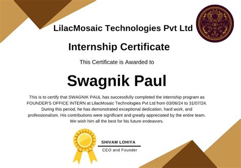 swagnik paul on linkedin i am thrilled to announce the completion of