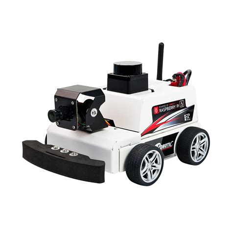 Raspberry Pi 5 Car Kit Ros2 Robot Support Python3 Programming
