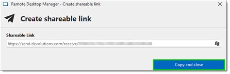 Devolutions Send Devolutions Documentation