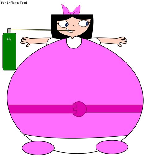 Phineas N Ferb Isasbella Inflated By Dev Catscratch On Deviantart