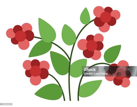 벡터 만화 라즈베리 클립 아트 삼림 지대 또는 정원 식물 아이콘은 흰색 배경에 고립되어 있습니다 숲 자연 레드 베리 그림 코티지 코어 수확 0명에 대한 스톡 벡터 아트 및