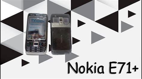 Nokia E71 Разбор Youtube