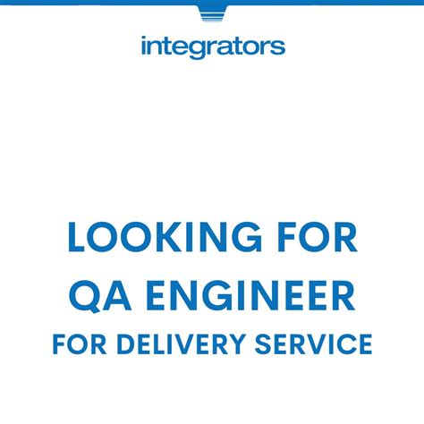 Integrators Services As On Linkedin Qaengineer Qaengineers Engineering Testing Testanalysis