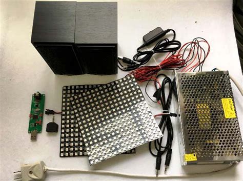 DIY LED Music Spectrum Using NeoPixel RGB LEDs And ARM Microcontroller