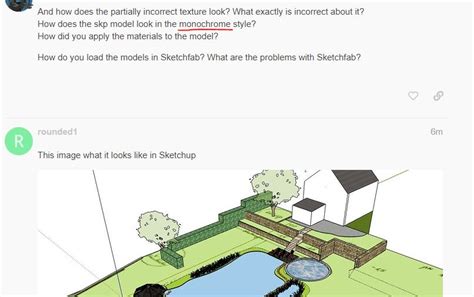Sketchup Export OBJ And MTL Doesnt Render Properly SketchUp SketchUp Community