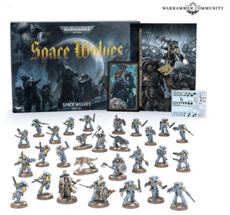 Warhammer 40k Space Wolves Army Set Review