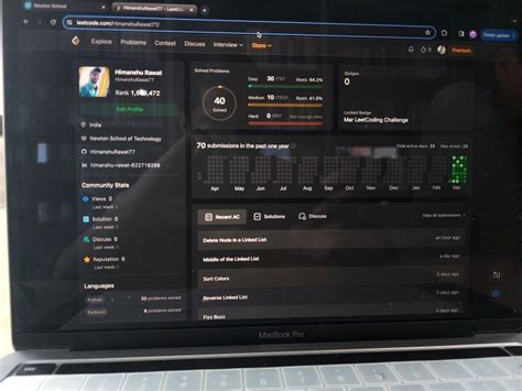 my 29 100day of coding challenge himanshu rawat posted on the topic