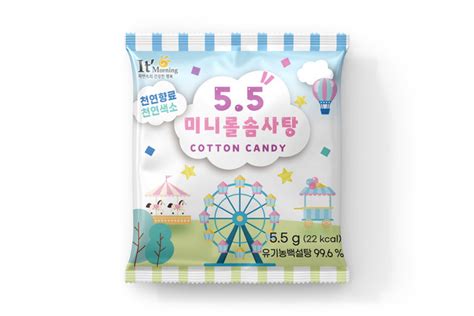 주 예성에프앤비 롤 솜사탕 슈가롤리