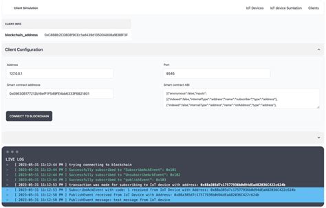 The Web Interface Of The Simulation Tool With The List Of Simulated Download Scientific Diagram