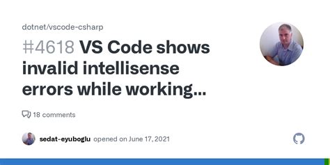 Vs Code Shows Invalid Intellisense Errors While Working With Blazor · Issue 4618 · Dotnet