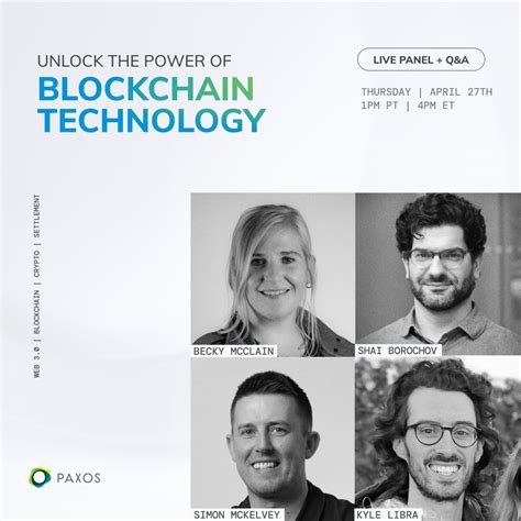 Paxos Unlocking The Power Of Blockchain Solutions With Paxos