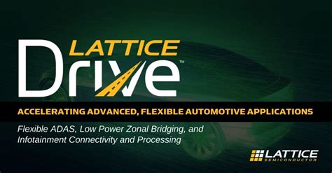Lattice Semiconductor On Linkedin Accelerate Automotive Application Development