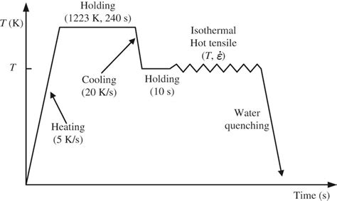 Experimental Procedures For The Isothermal Uniaxial Hot Tensile Tests Download Scientific Diagram