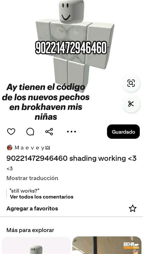 Code For New Breasts In Brokhaven