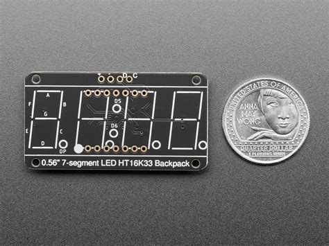 Adafruit Segment LED Matrix Backpack STEMMA QT Qwiic ID Adafruit Industries