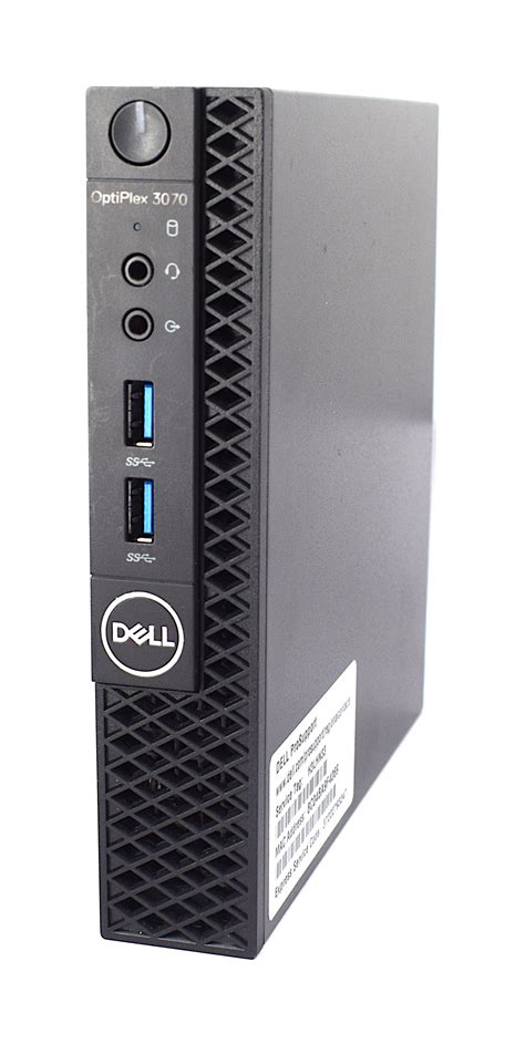 Dell Optiplex 3070 Micro Pc Core I3 9th Gen 8gb Ram 256gb Ssd