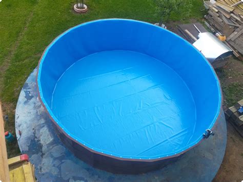 Чаша, вкладыш для бассейна из ПВХ ткани - любая форма, производство на ...