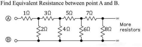 Equivalent Resistance Solved Calculate The Following A The