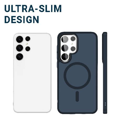 Olixar Blue Frosted MagSafe Case For Samsung Galaxy S Ultra