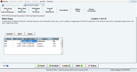 ACCURATE ACCOUNTING SOFTWARE Cara Membuat Database Baru Di Software Accurate Versi