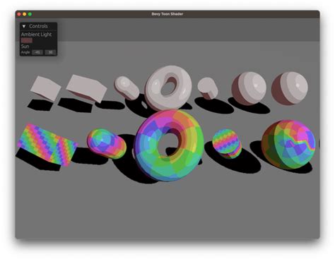 Bevytoonshader — Rust Game Dev Librs