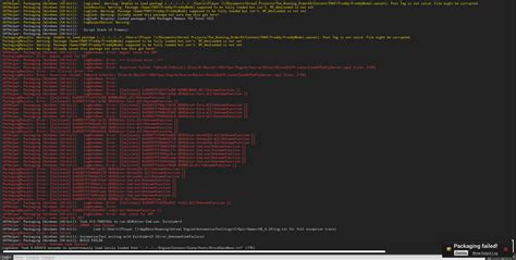 can t package my project please help me r unrealengine