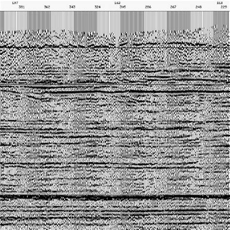 A Cmp Stack With Pp Velocity Of The Vertical Component Of The Dsu Data