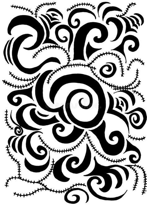 Swirls And Scrolls Border Stock Illustration Illustration Of Creative