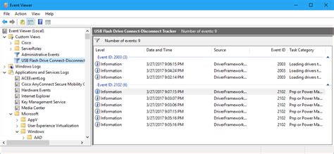 how to track down usb flash drive usage with windows 10 s event viewer