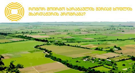 როგორ მოირგო ხარაგაულის მერიამ სოფლის მხარდაჭერის პროგრამა აი ფაქტი