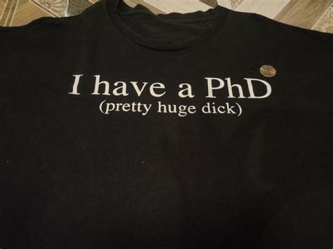 Phd Sex Tee Men S Fashion Tops And Sets Tshirts And Polo Shirts On Carousell