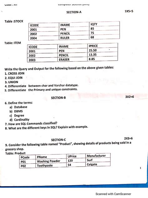worksheet 2 sql pdf