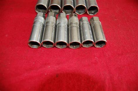 Find SNAP ON 3 8 DRIVE SPARK PLUG SOCKET LOT 11 PIECE In Dover Delaware US For US 0 99