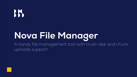 Nova File Manager