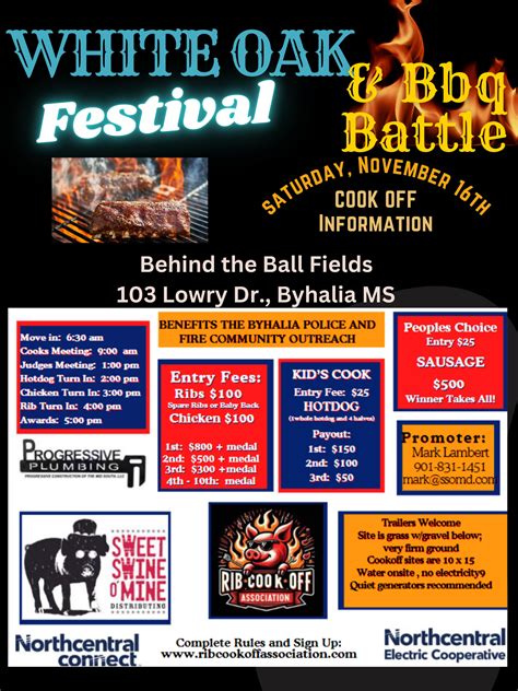 2024 White Oak Festival Byhalia Area Chamber Of Commerce
