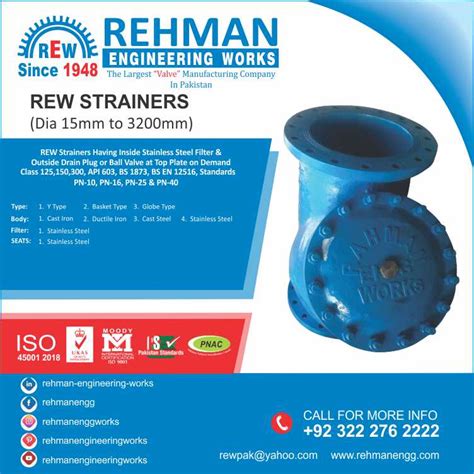 Strainers Rehman Engineering Works