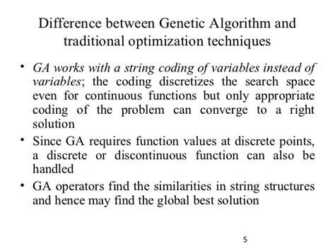 Genetic Algorithms Artificial Intelligence