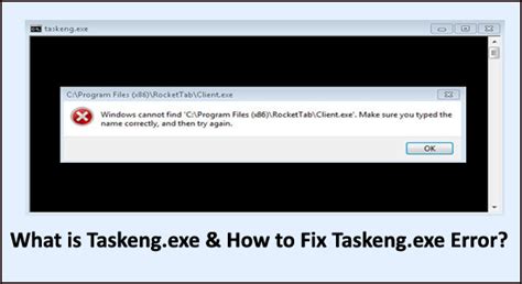 Solved Taskeng Exe Errors Issues 8 SOLUTIONS