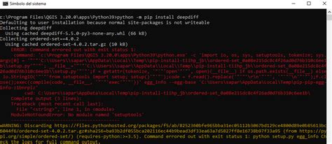 Qgis 320 Python 39 No Setuptools Installed By Default · Issue 43870