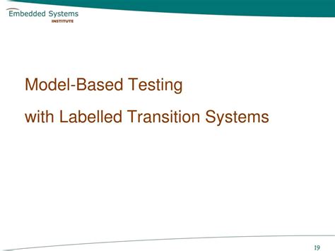 PPT Model Based Testing And Test Based Modelling PowerPoint Presentation ID