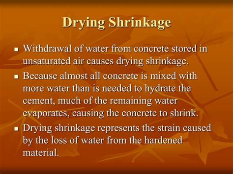 Shrinkage And Creep Pdf Civil Engineering Industry Industries