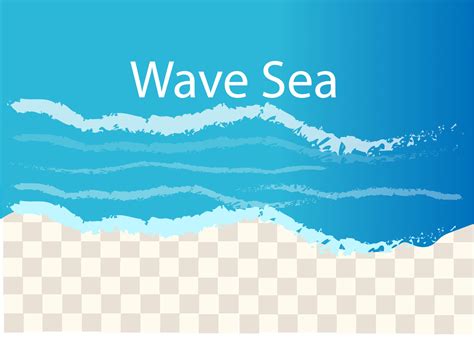 Beautiful Sea Waves In Vector Format Vector Art At Vecteezy