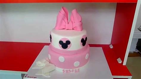 მიკი და მინი მაუსის ტორტები შეკვეთა 593 756 700 გრანტის ტორტები Youtube