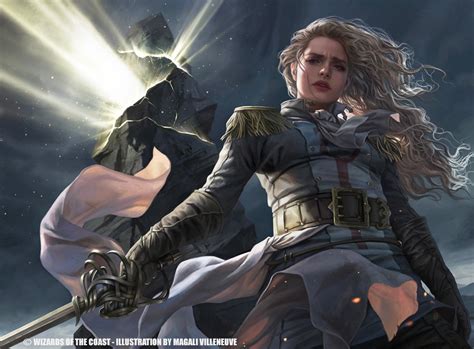 Thalia Guardian Of Thraben Mtg Art From Secret Lair Set By Magali