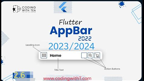 26 Create An Appbar In Flutter Flutter Appbar 20242025