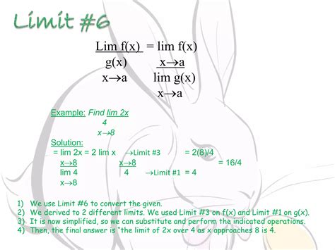Theorems On Limits Pptx