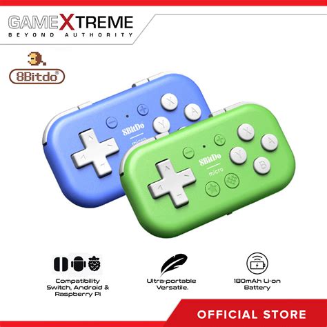 8bitdo micro bluetooth gamepad for switch android ios raspi keyboard