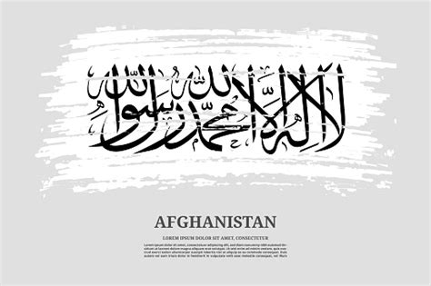 브러쉬 스트로크 효과와 정보 텍스트 포스터 벡터와 아프가니스탄 플래그 0명에 대한 스톡 벡터 아트 및 기타 이미지 0명 공휴일 국가 관광명소 Istock