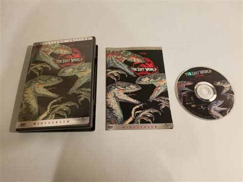 The Lost World Jurassic Park Dvd 2000 Collectors Edition Dolby
